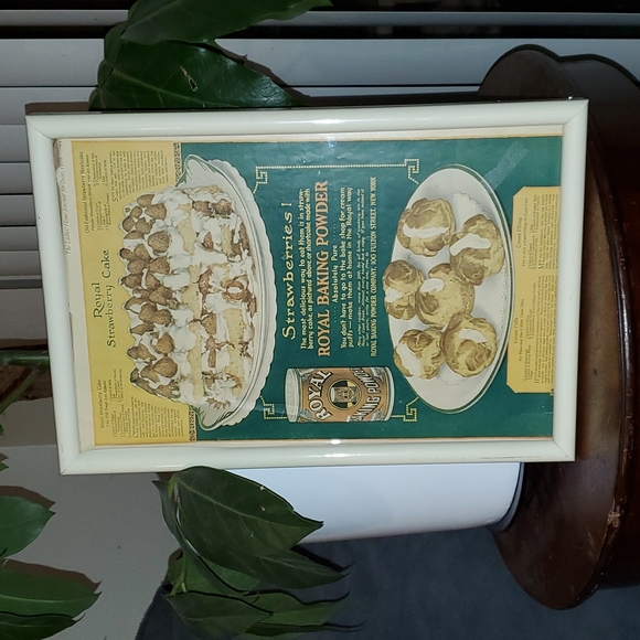 Art | Vintage 1919 Royal Baking Powder Advertisement | Poshmark